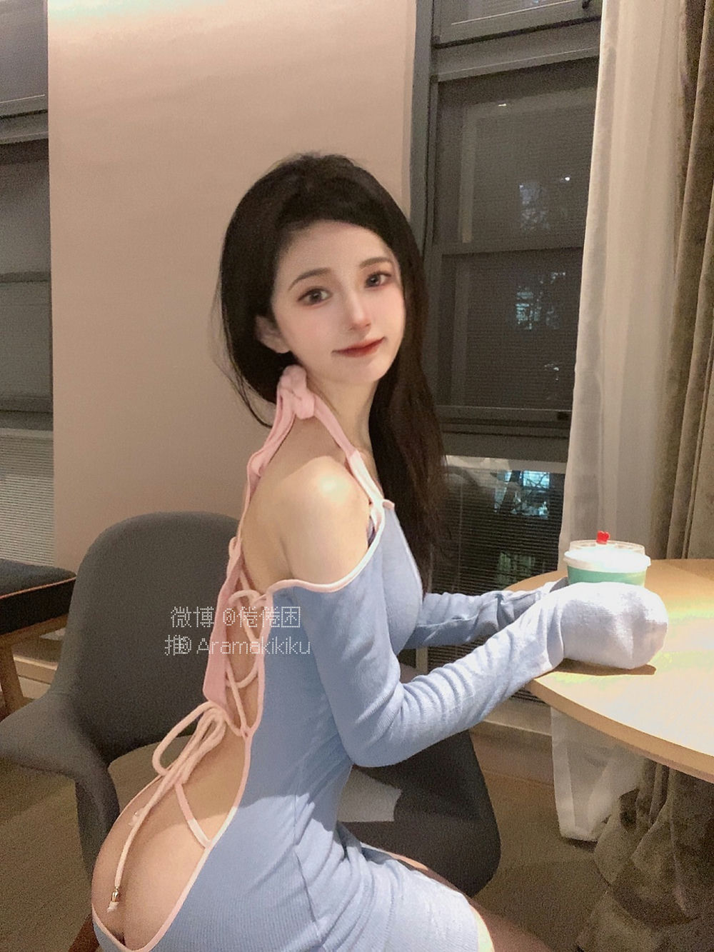 倦倦喵 – 蓝莓皮肤 [32P+2V/270MB] – 雪花次元